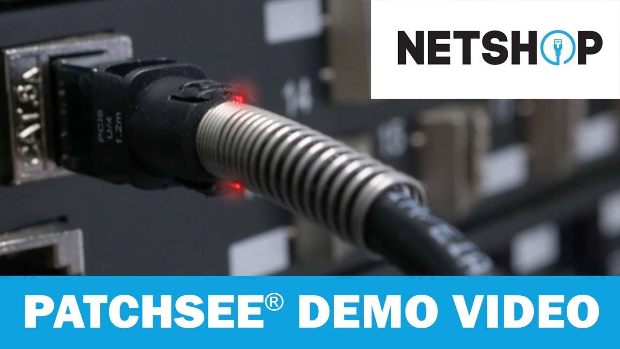 Patchsee® Intelligent RJ45 Patch Cord Demo