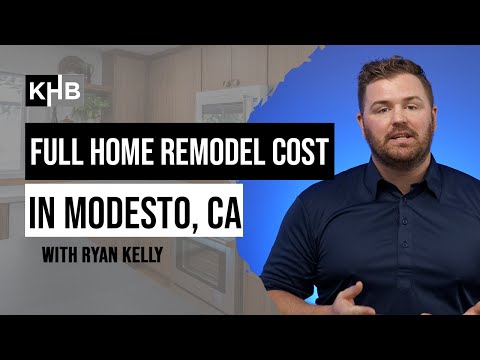 Full Home Remodel Cost in Modesto, CA