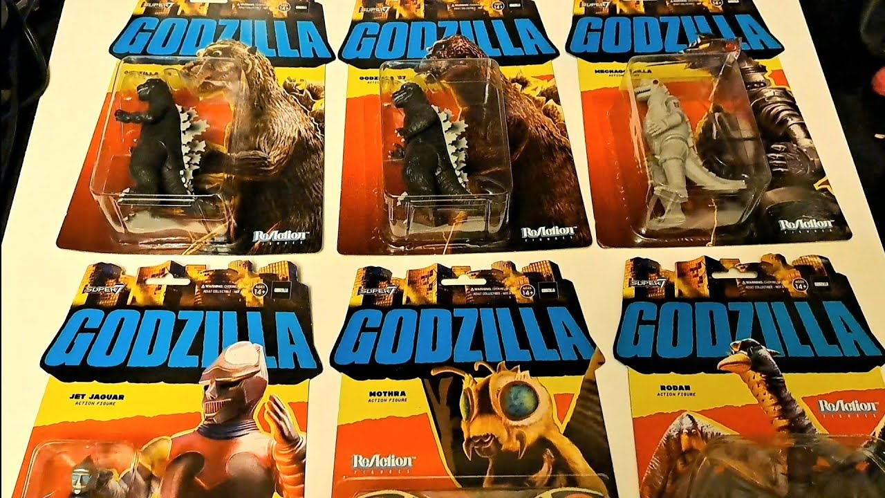 Godzilla Super7 ReAction Figures | Personal Collection