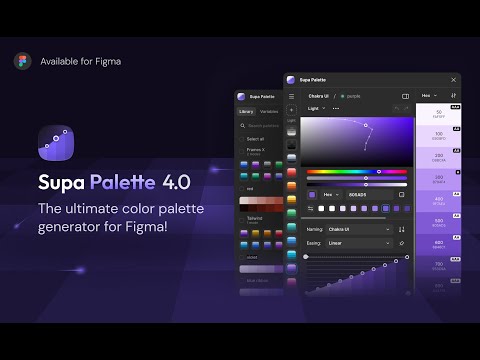 Introducing Supa Palette 4.0 - The Ultimate Color Palette Generator for Figma