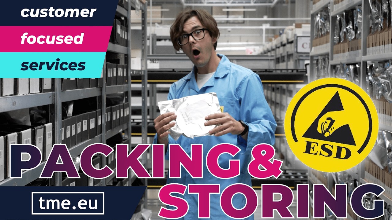 How TME Stores & Packs ESD Sensitive Equipment