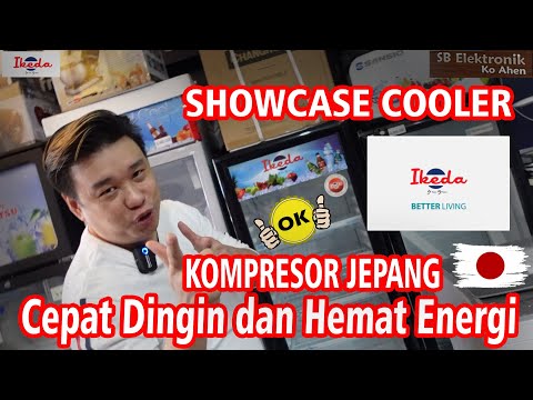 IKEDA SHOWCASE ISC-200 Kompresor Jepang dan Hemat Energi || Elektronik Murah Bogor Ko Ahen