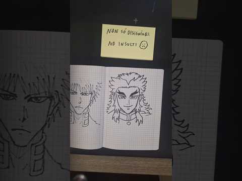 How to draw Rengoku easy #rengoku #demonslayer #demonslayerart #anime #manga #tutorial