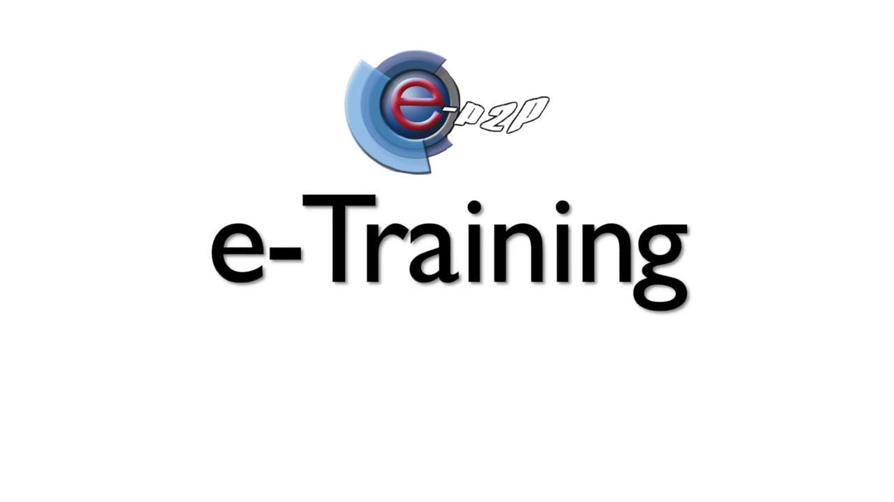 eP2P Application Tutorial - e-Training