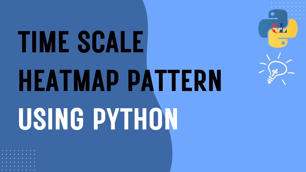 Time Scale Heatmap Pattern using Python