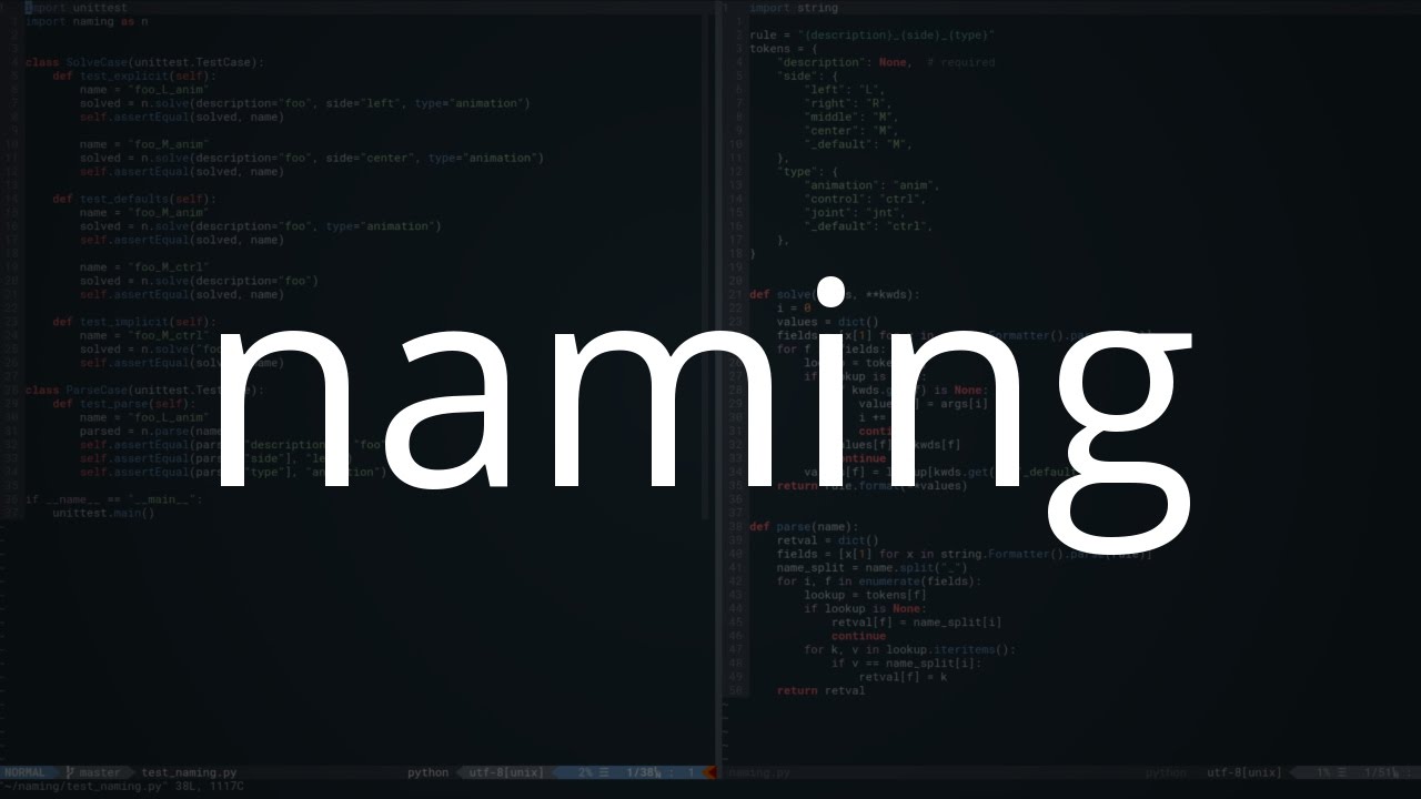 naming02 - Solve default values