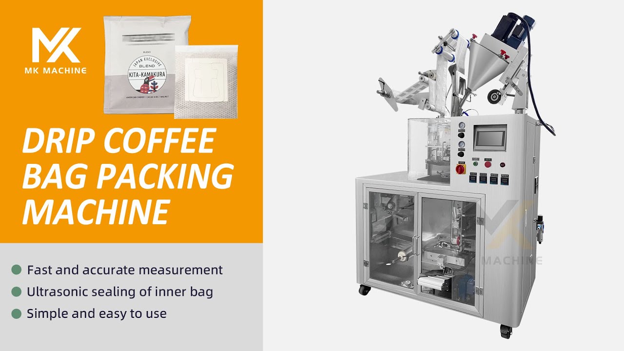 Automatic Drip Coffee Bag Packing Machine Powder Packaging
