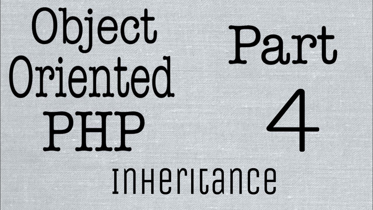 Object Oriented PHP in hindi | Inheritance | Web Tutorial by Nikhil Koshti