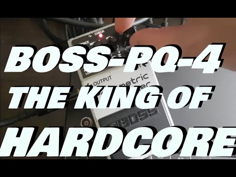 Boss PQ-4 Parametric Equalizer (Silver Label) | Reverb