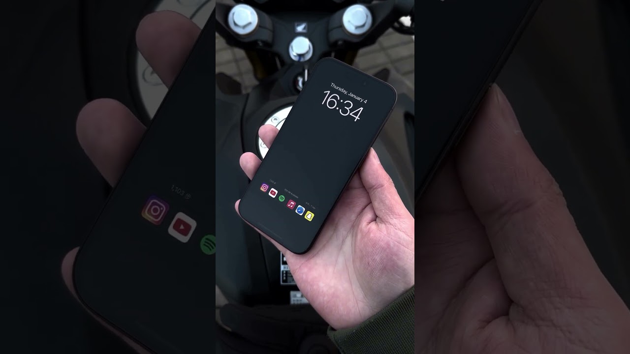 Black Vision | Personalized screen and city wallpaper #iphone #iphone15 #shorts