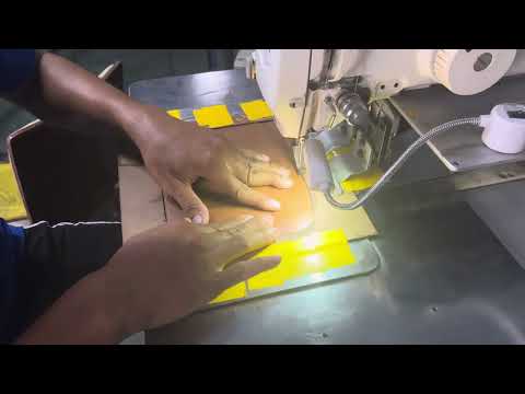 How to stitching eyewear case #computerstitching #stitchingmachine