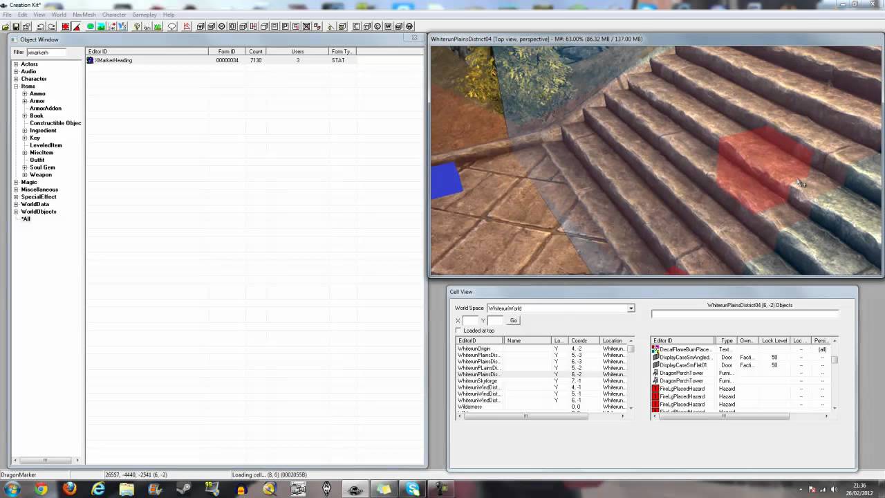 Skyrim Creation Kit tutorials ep1 (Making Map Markers)