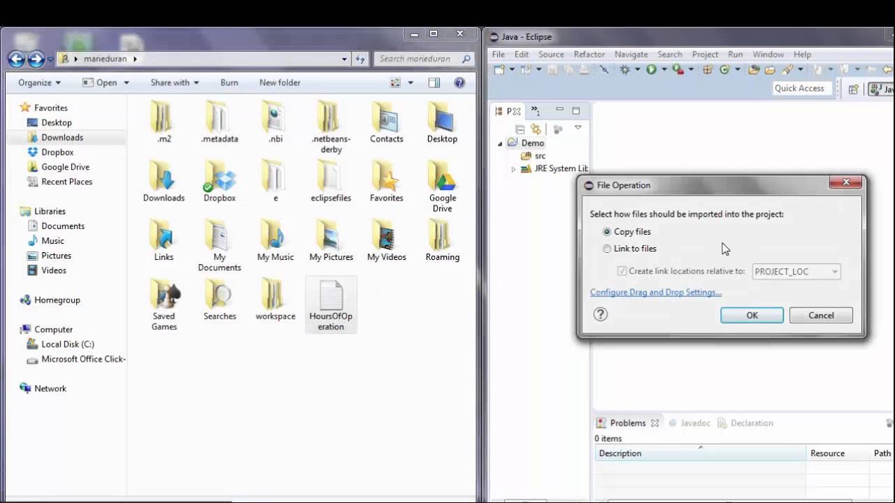 Import Java Files in Eclipse Tutorial