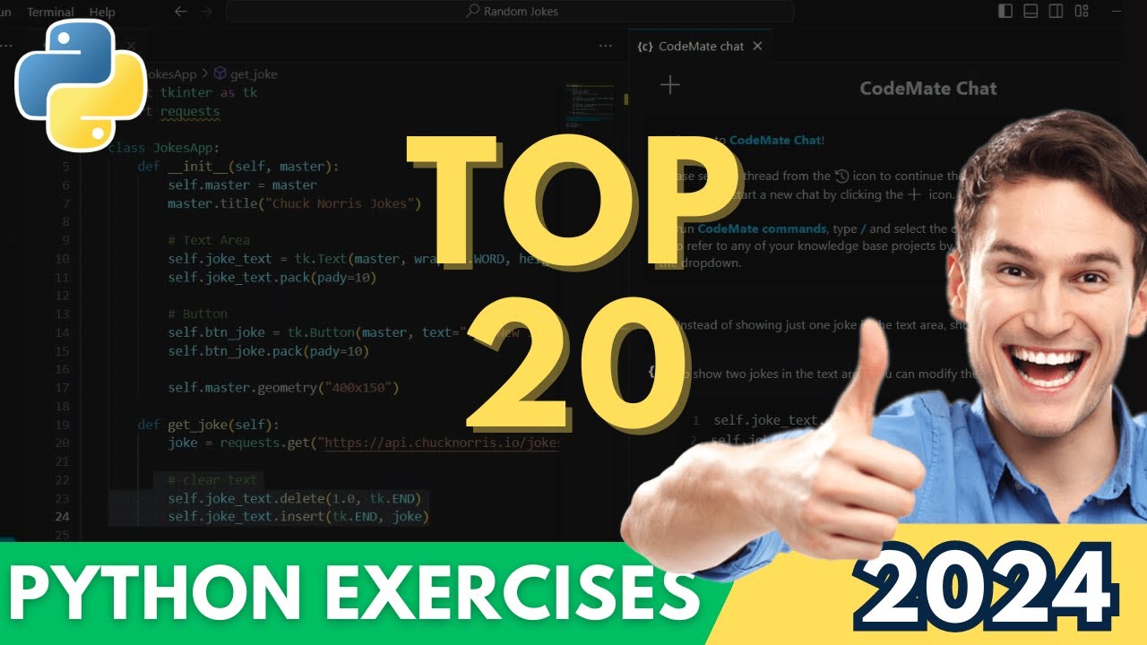 Best Python Practice Exercises for Beginners in 2024