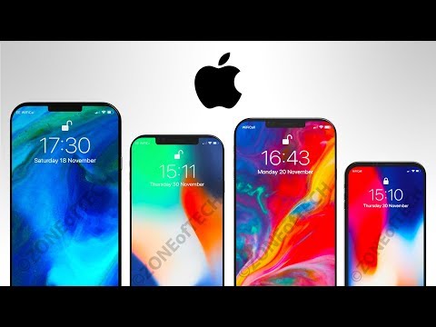 The 4 NEW iPhones for 2018!