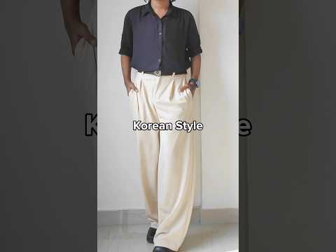 Korean Pants from the Women Section ๐ฎ #shorts #koreanpants #baggypants