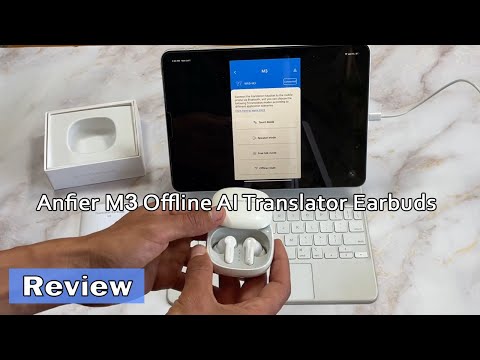 Anfier M3 Offline AI Translator Earbuds | DEMO & REVIEW