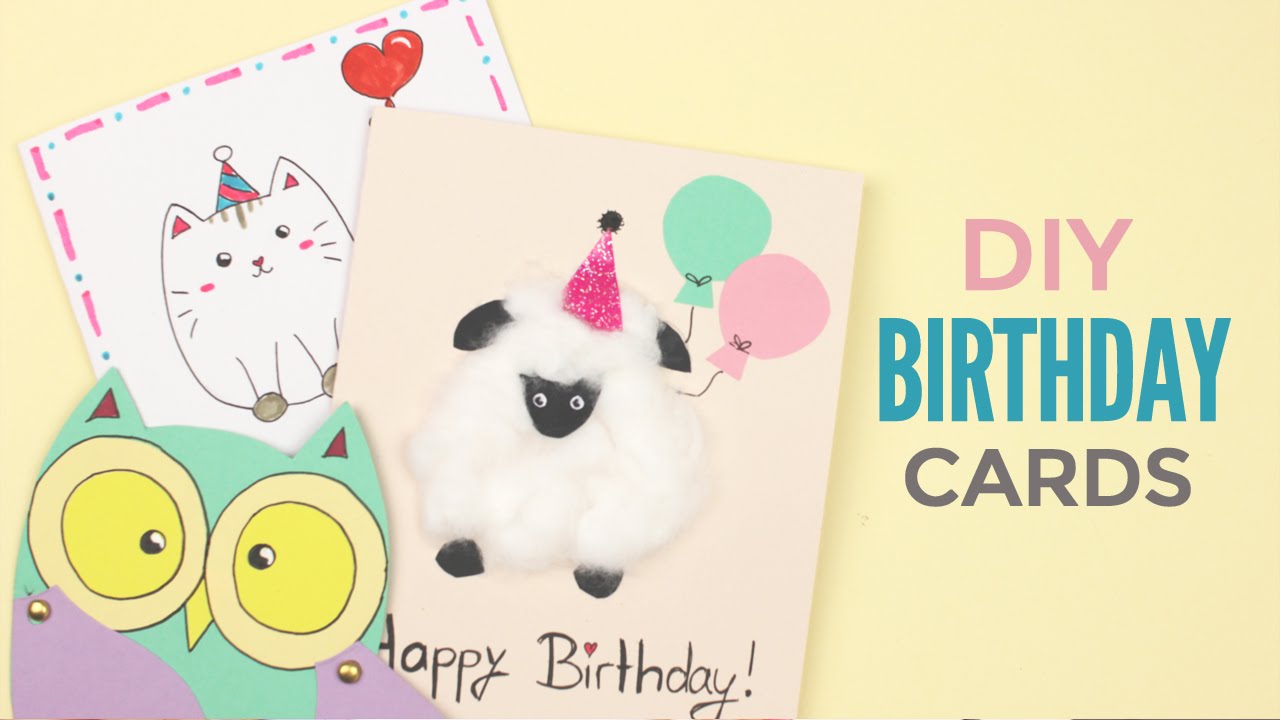 DIY: Cute Birthday Cards | Birthday Mail DoSomething.org
