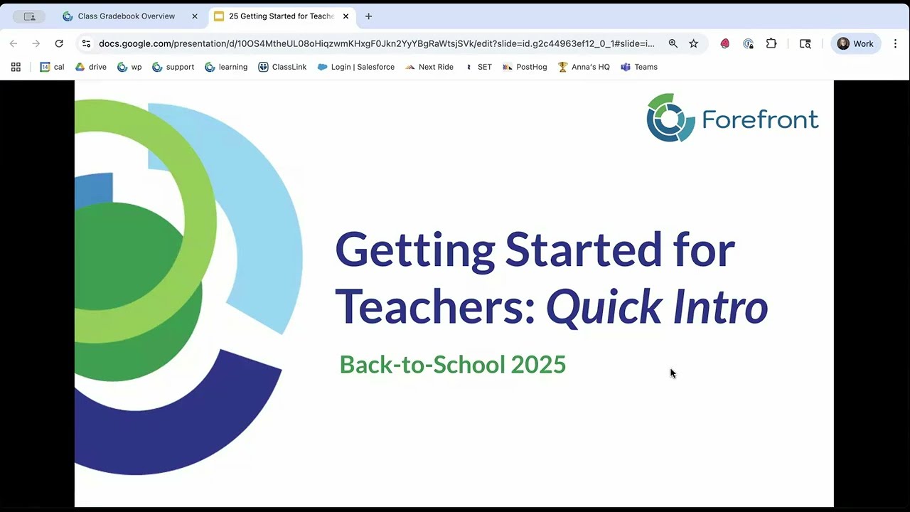 Getting Started for Teachers: Quick Intro (2025)