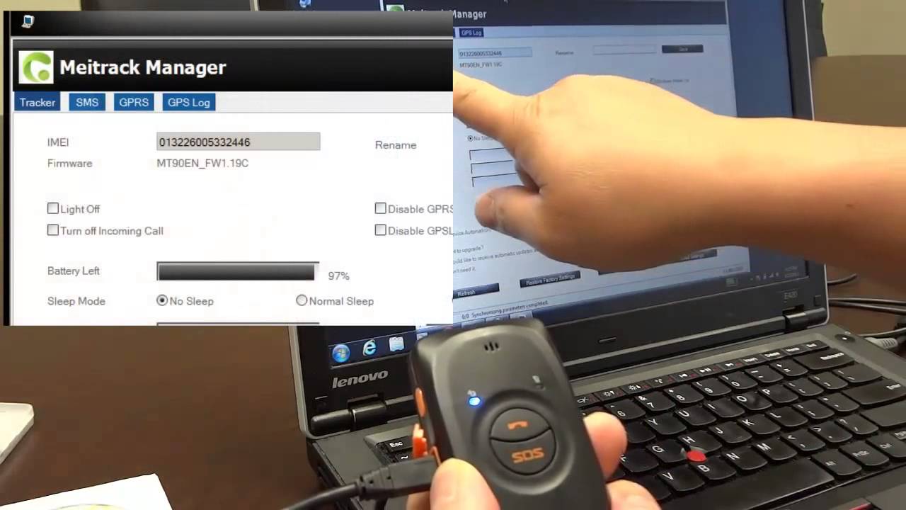 GPS Personal Tracker -- MT90 Configuration