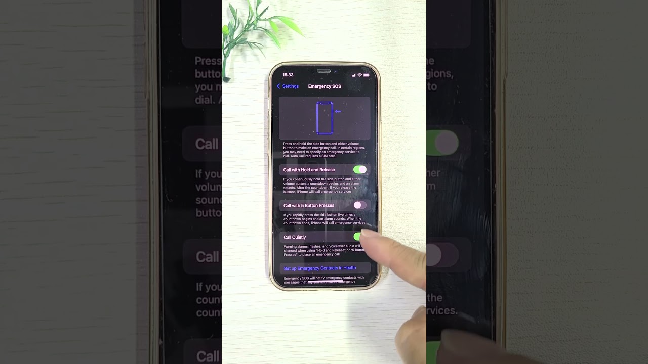 How to Turn Off Emergency SOS on iPhone 16/15/14/13/12