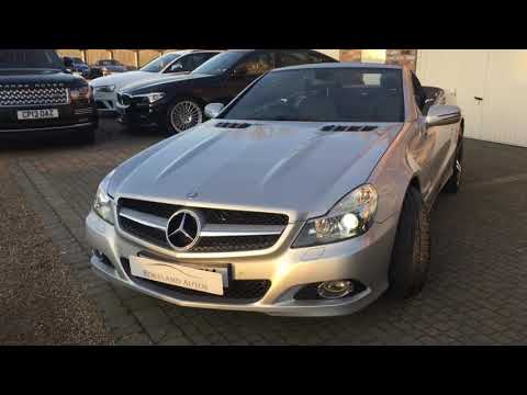 MERCEDES SL-CLASS SL350 FOR SALE IN IRIDIUM SILVER METALLIC