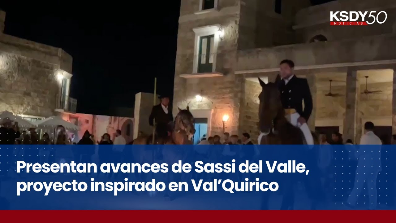 They present progress on Sassi del Valle, a project inspired by Val’Quirico