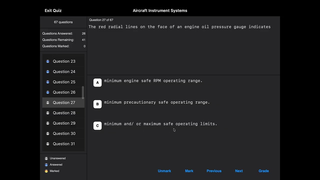 Prepware Airframe: Aircraft Instrument Systems