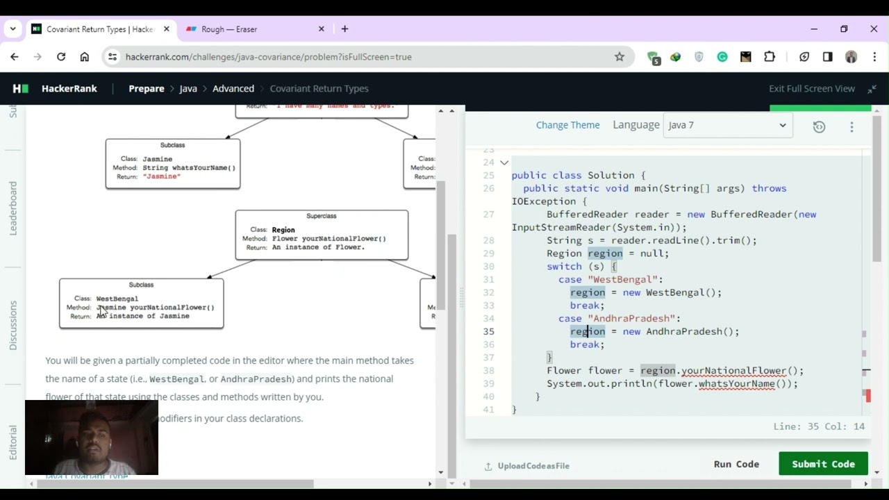Covariant Return Type | HackerRank