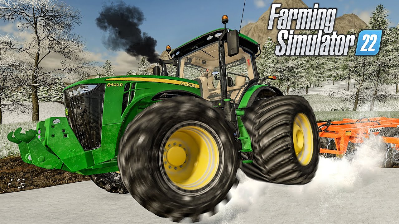 John Deere 8R edit | Test with Heavy Equipment in Extreme Conditions | Farming Simulator 22