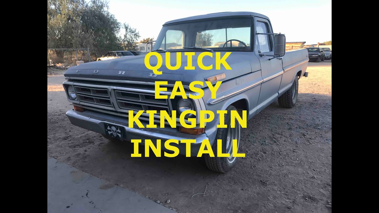 Easy Kingpin Install Tips