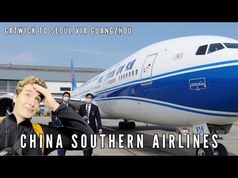 Flying China Southern Airlines (Via Guangzhou) to Seoul | Economy Class