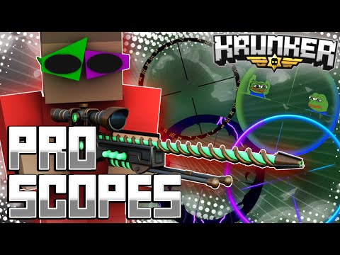 HOW TO GET PRO SNIPER SCOPES FOR KRUNKER! (Using Custom Scopes)