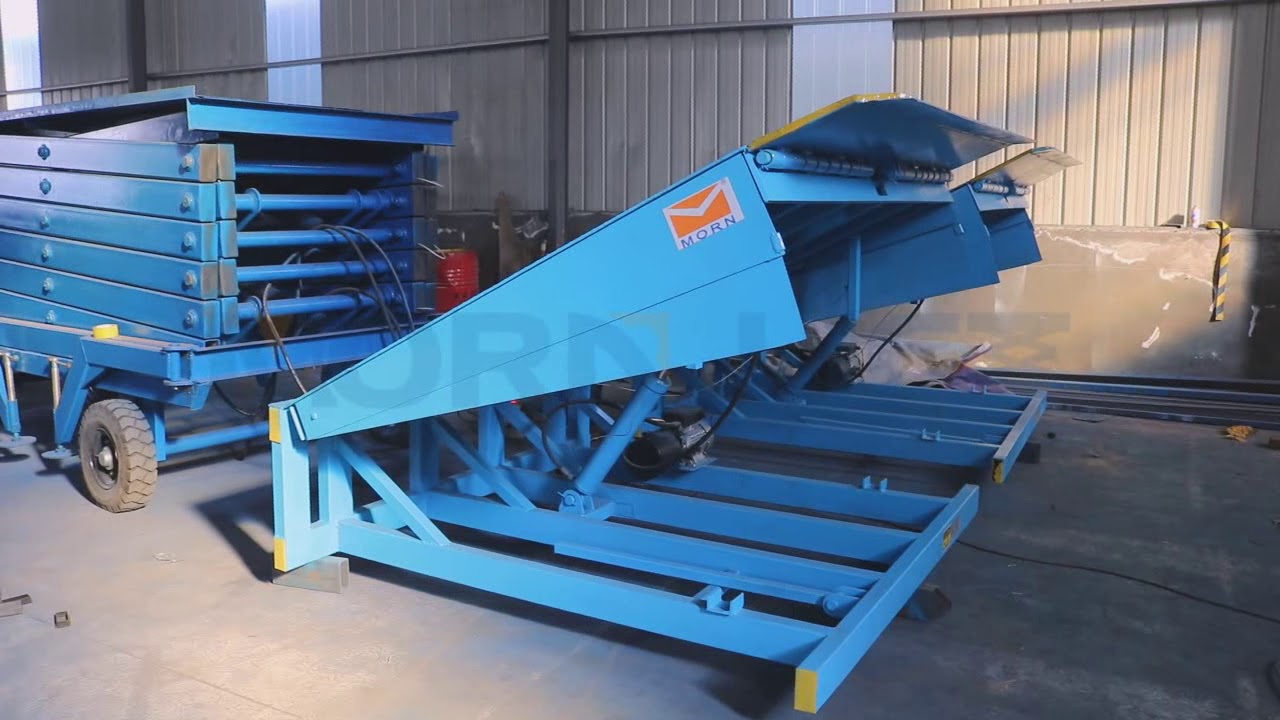 10 ton stationary loading dock ramp from MORN LIFT