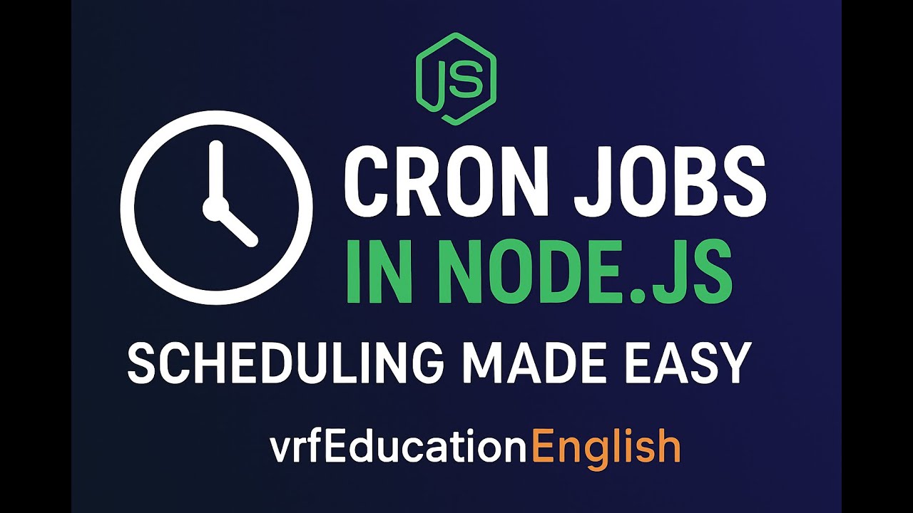 Schedule Tasks in Node.js with Cron Jobs | node-cron Tutorial Step by Step