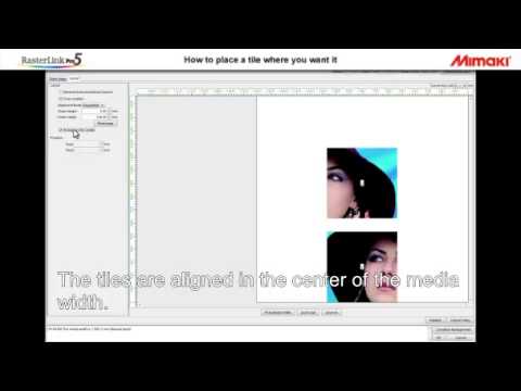 [Mimaki][RasterLinkPro5]Tiling_Layout