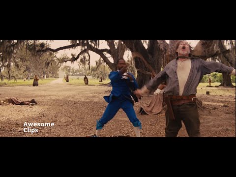 Django and Dr. King Schultz Kill Three Brittle brothers : Django Unchained