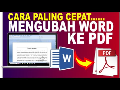 Cara Mengubah File Word Ke PDF Tanpa Install Aplikasi