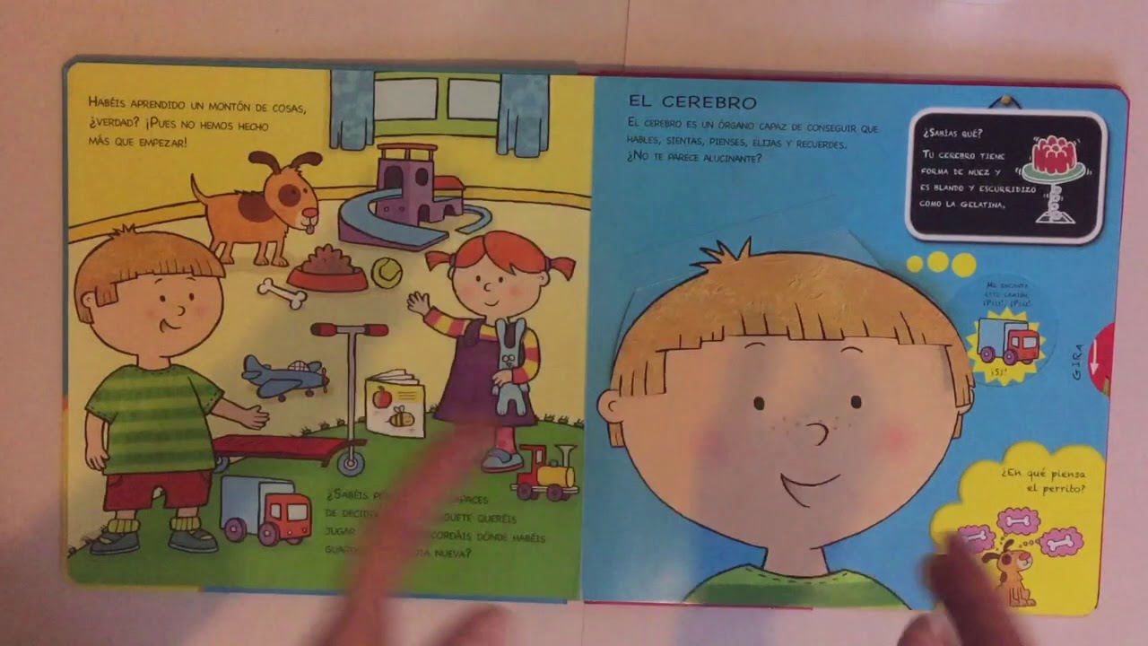 Cuentos infantiles: El cuerpo humano, mi primer libro de anatomía libro infantil en español