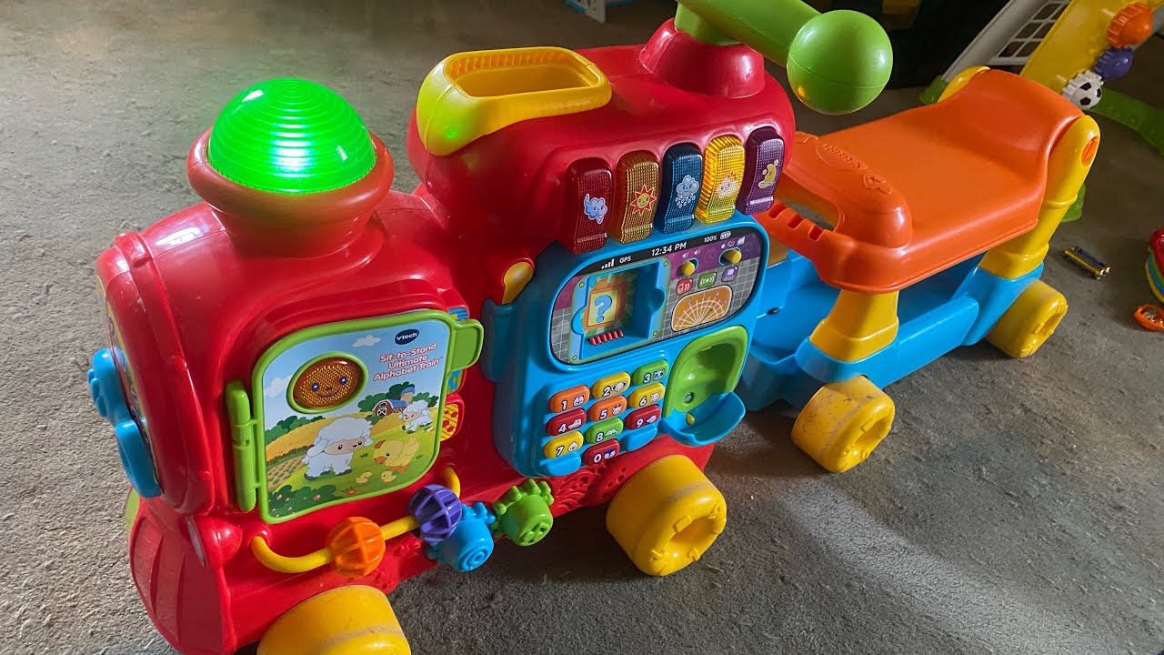 Honest Review Sit To Stand Train - Vtech Toddler Toy