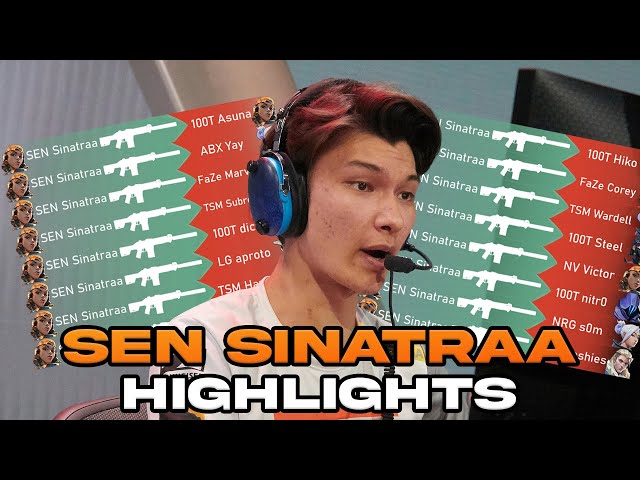 sinatraa Valorant settings (2023): Crosshair, configuration, keybinds ...