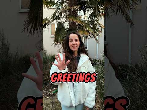 Learn 5 Common Greetings in Spanish #learnspanish