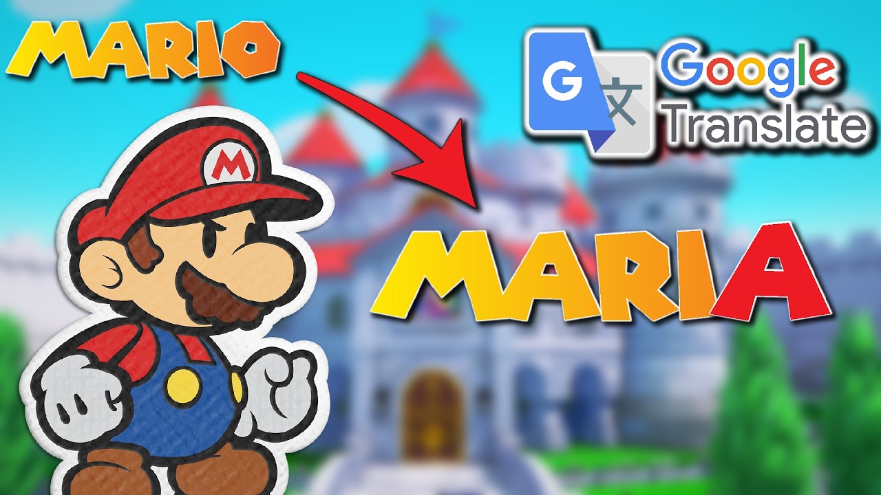 I Put ALL of Paper Mario through Google Translate 1,000 times