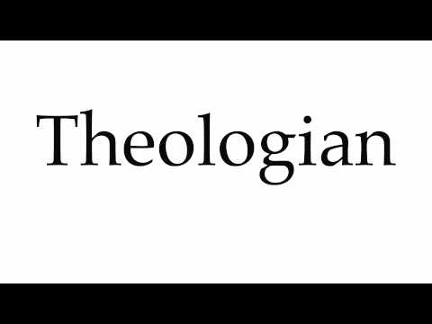 How to Pronounce Theologian