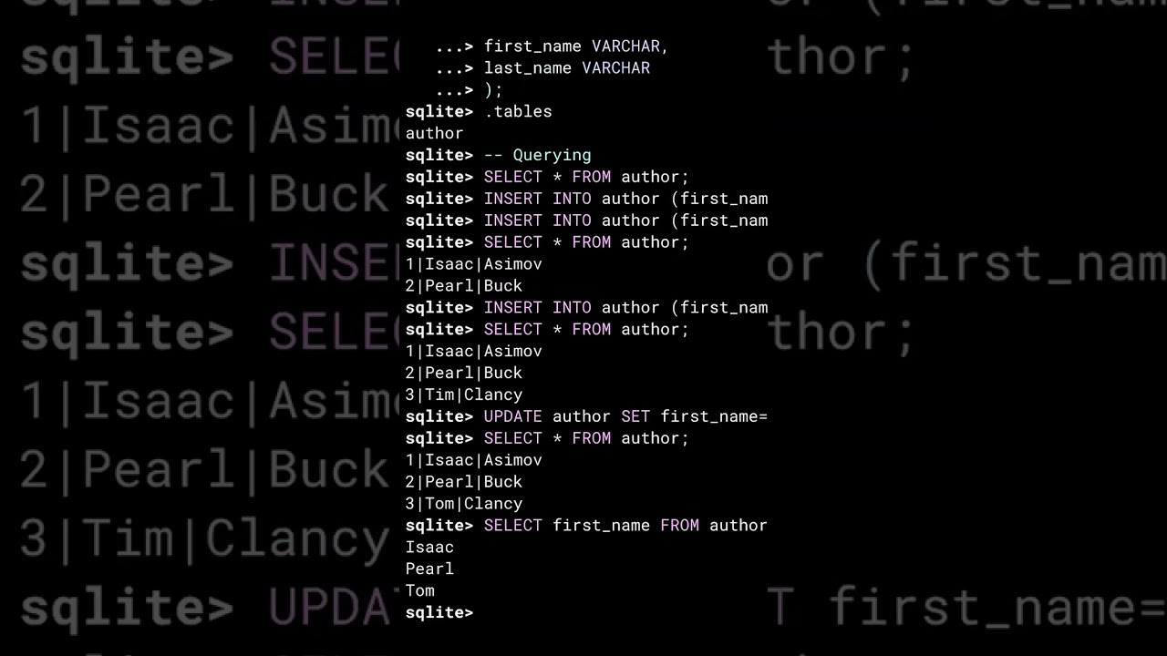 SQLite + SQLAlchemy: Level Up Your Python Projects