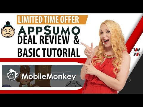 MobileMonkey Review & Tutorial: Facebook chat bot on AppSumo