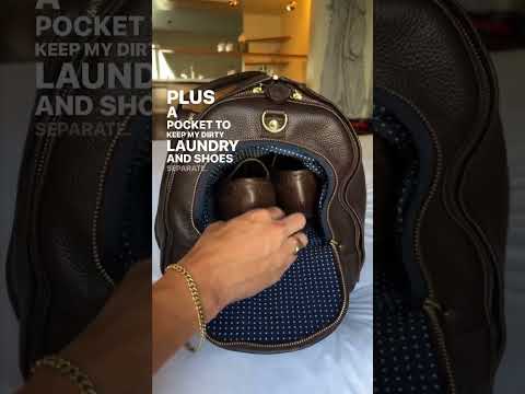 Duffel Garment Bag for travelers 2023/best price/leather #duffelbag #garments