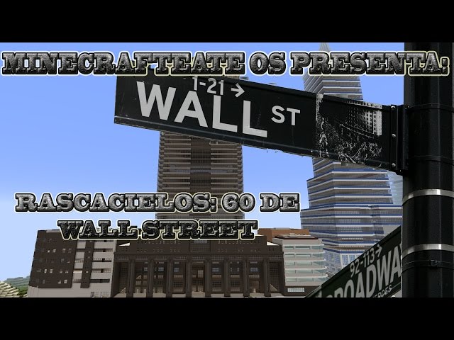 Replica Minecraft of the 60 Wall Street skyscraper, currently Deutsche ...