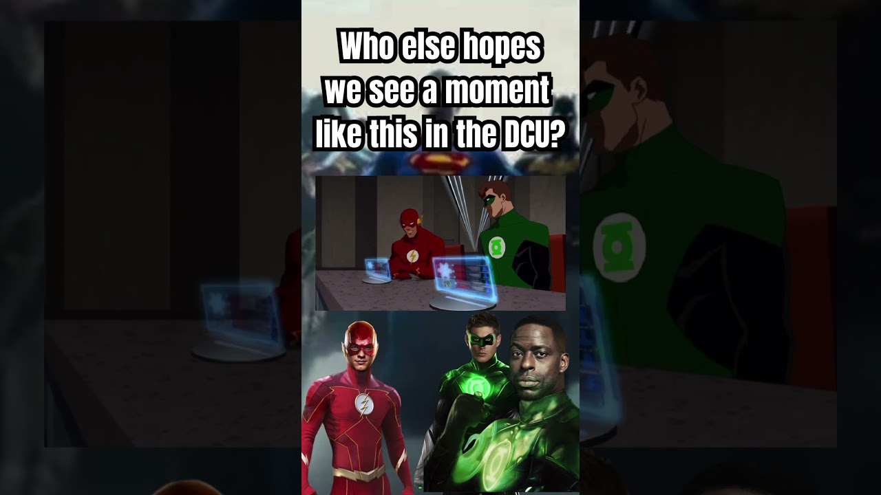 Who Else Wants To See A Moment Like This in the DCU? | #TheFlash #GreenLanternCorps