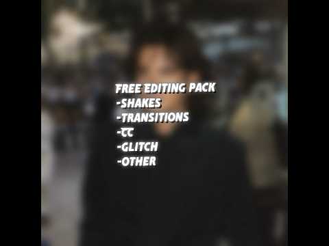 Free editing pack / Blurrr App / Link in description!